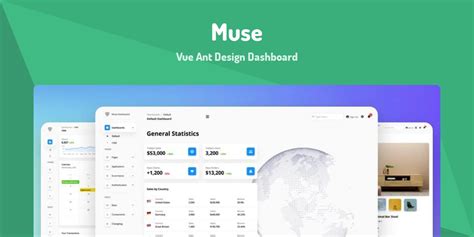 Muse Vue Ant Design Dashboard Made With Vuejs