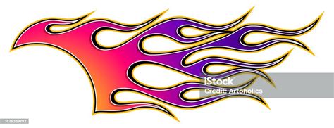 부족 불꽃 자동차 문신 오토바이 스티커 경주 용 자동차 데칼 벡터 아트 그래픽 스포츠 카에 대한 스톡 벡터 아트 및 기타 이미지 스포츠 카 에어브러쉬 핫 로드