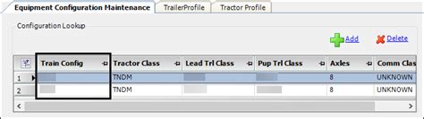 Creating Equipment Configurations TMW Operations