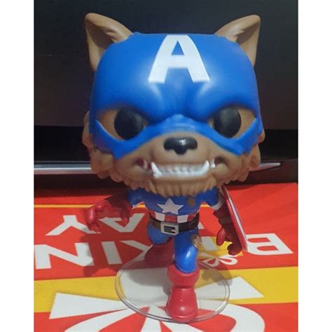 Funko Pop Marvel Capwolf 882 Sem Caixa Original Shopee Brasil