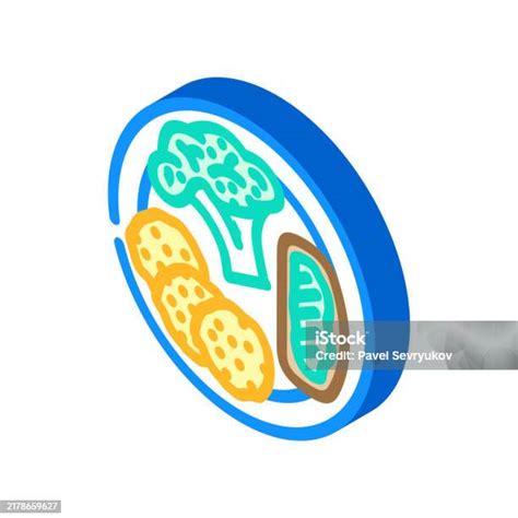 음식 완전 채식주의 자 아이소 메트릭 아이콘 벡터 일러스트 레이 션 0명에 대한 스톡 벡터 아트 및 기타 이미지 0명 3차원 형태 건강한 생활방식 Istock