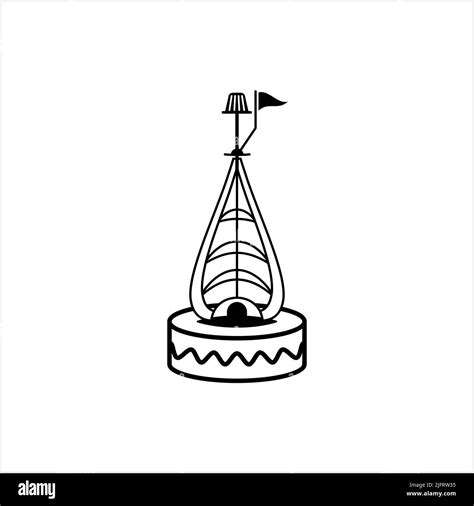 Buoy Icon Float Buoy Icon Vector Art Illustration Stock Vector Image