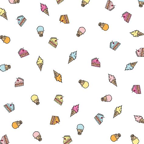Ice Cream Pattern Wallpapers Top Free Ice Cream Pattern Backgrounds