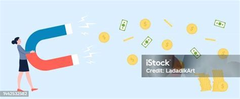 강력한 자석으로 돈을 끌다 자석을 들고 황금 동전을 끌어들이는 사업가 비즈니스 및 금융 업무 성공적인 최근 벡터 개념 1위에 대한 스톡 벡터 아트 및 기타 이미지 Istock