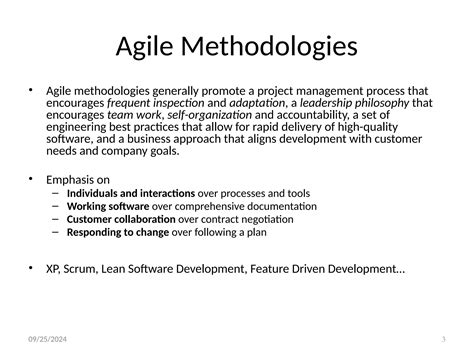 agile modeling in project management pptx