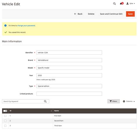 Magento2 Magento 2 How To Link An Admin Form And List Ui Component