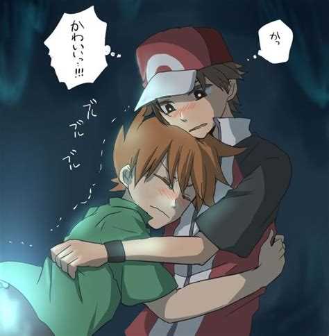 Originalshipping Red X Bluegreen Pokemon The Manga