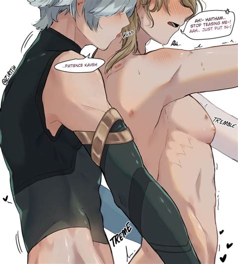 Alhaitham And Kaveh Genshin Impact Danbooru