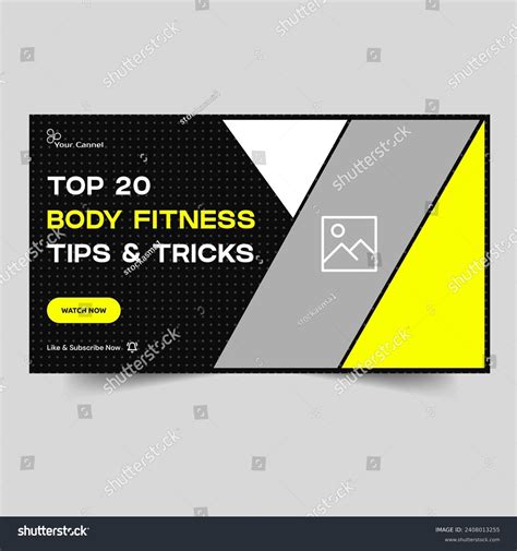 Video Tutorial Tips Tricks Thumbnail Banner Stock Vector Royalty Free Shutterstock