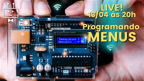 Como Programar Menus No Arduino Youtube