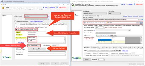 How To Read Linkedin Data In Ssis Call Rest Api Load To Sql Server Zappysys Blog
