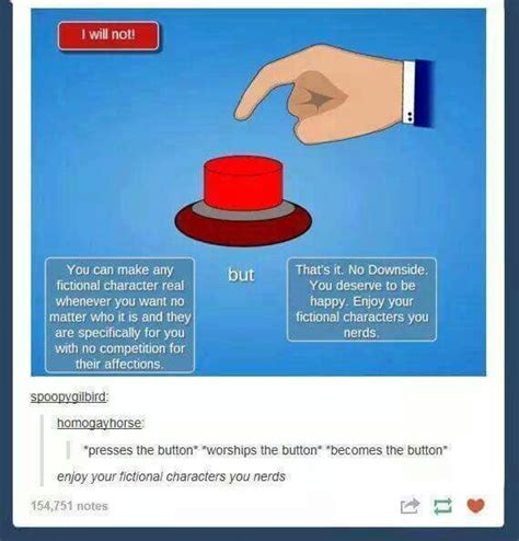 Press The Button Funny Press The Red Button Meme Pressing Red Button
