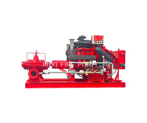 Jiuyi Ots Split Case Diesel Engine Fire Pump