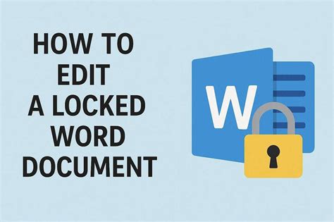 9 Quick Ways How To Unprotect A Word Document