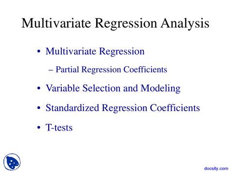 Standardized Regression Quantitative Methods In Public Management