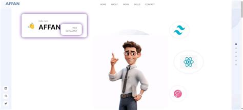 khan affan on linkedin portfolio reactjs sass portfolio