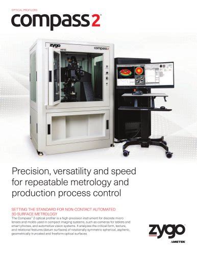 Zygo Laser Interferometer Accessory Guide Zygo Pdf Catalogs