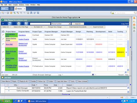 Lotus Notes Project Milestone Dashboards Simplify Project Management