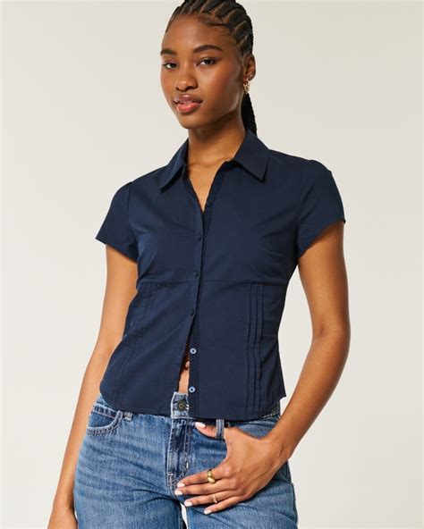 Womens Shirts Hollister Co