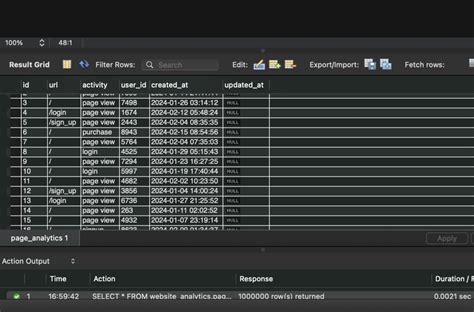 laravel api import 1 million records with validation in few seconds