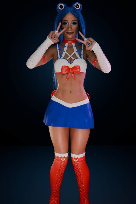 Rule 34 1girls 3d Abs Aew Blender Blender Software Blue Hair Dark Skinned Female Enigmaj