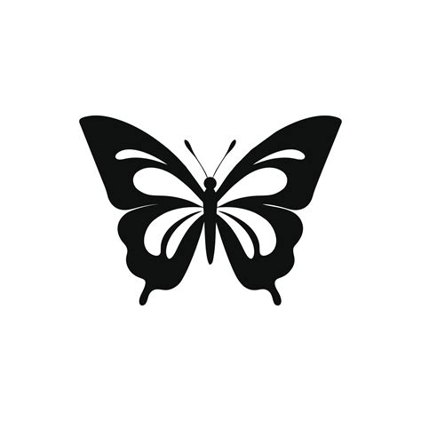 Butterfly Silhouette Icons Vector Illustrations 26345030 Vector Art