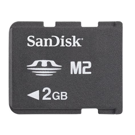 PSP Go SanDisk Memory Stick Micro M2 2Gb Memory Per PSP Con Adattatore Pro Duo MEMORIE ESTERNE