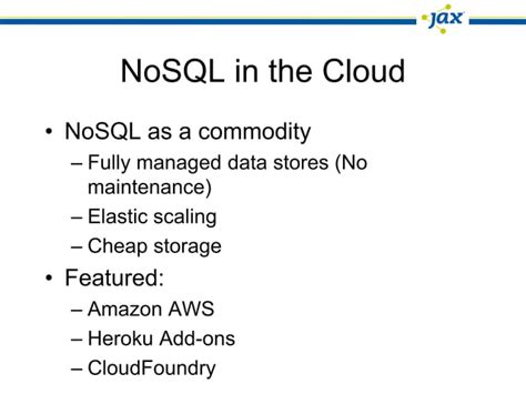 The Rise Of Nosql And Polyglot Persistence Pptx