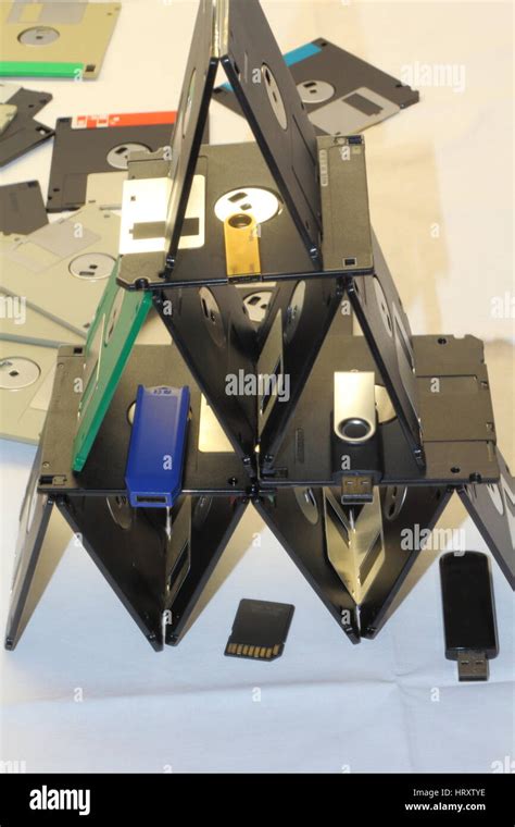 Floppy Disk Magnetic Stock Photo Alamy
