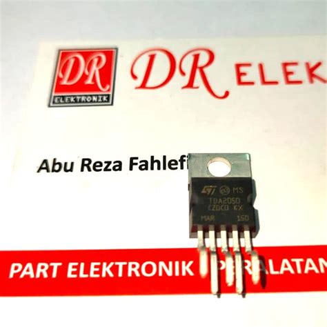 Jual Ic Tda2050 Tda 2050 Transistor Integrated Circuit Power Audio