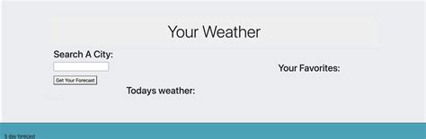 Github Willg Weather App