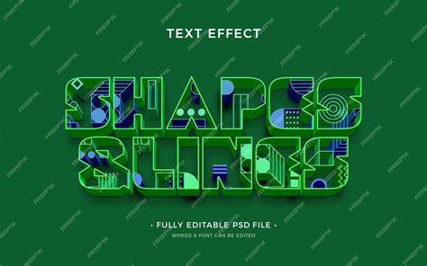 premium psd outline text effect