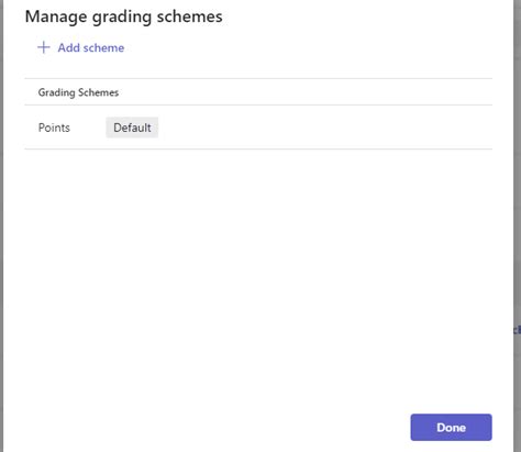 grading schemes in teams assignments microsoft support