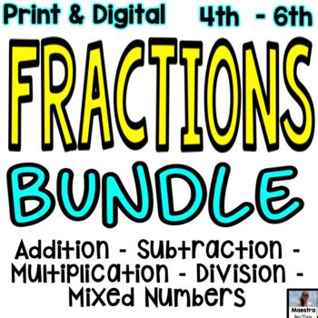 Adding Subtracting Multiplying Dividing Fractions Google Classroom