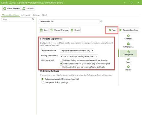 Obtaining A Server Certificate From Lets Encrypt Using Certify The Web Gladinet