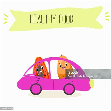 귀여운 파파야 피타하야 캐릭터 재미있는 과일 다양한 활동을 하는 캐릭터 평면 벡터 그림입니다 유기농 식품 건강 식품 어린이 메뉴