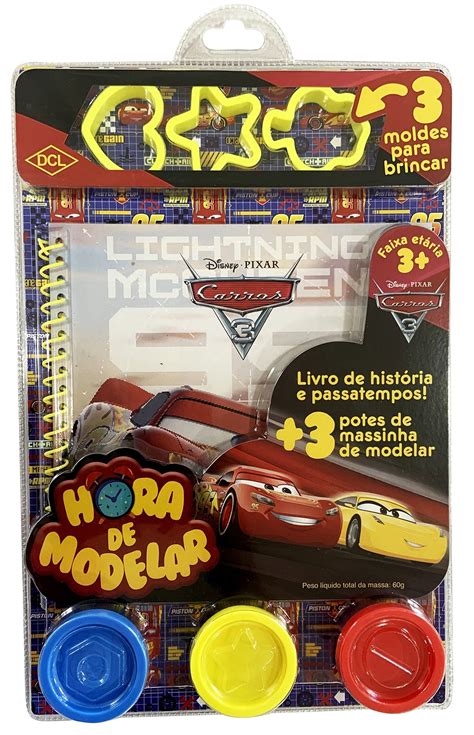 Disney Hora De Modelar Carros Editora Dcl