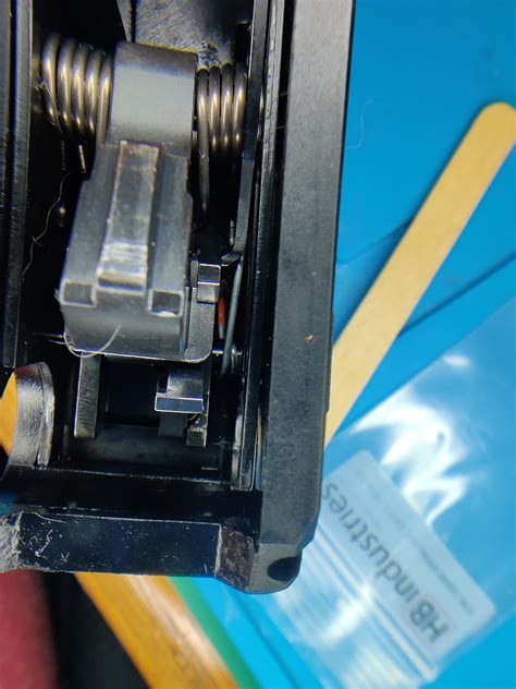 HBI Trigger Return Spring Not Staying Put Help R Czscorpion