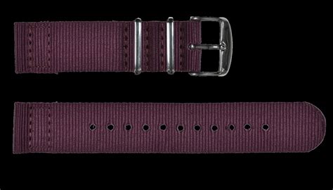 2 Piece 20mm Parachute Regiment Nato Military Watch Strap In Ballistic
