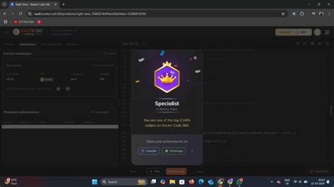 Pahul Sharma On Linkedin Achievementunlocked Java Binarytrees