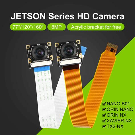 Nvidia Jetson Imx219 Camera Module 8mp Csi Interface Imx219 Compatible With Nano Xavier Nx Tx2