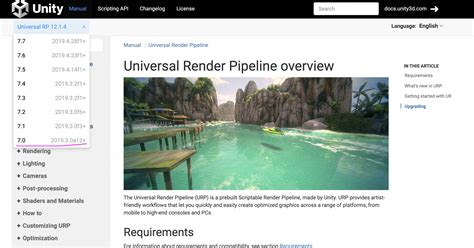 Urp On 20184x Unity Engine Unity Discussions