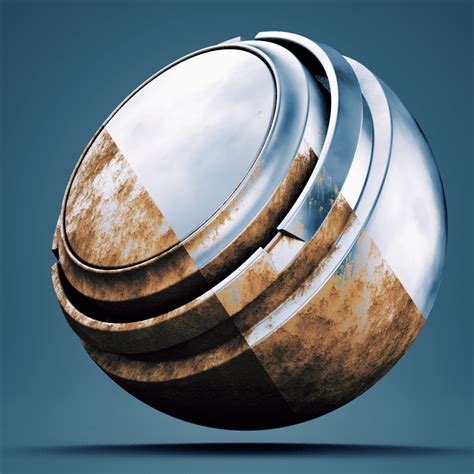 I Made A Fully Procedural Photorealistic Rust Shader Pretty Happy With