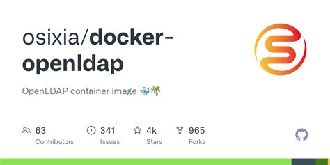 github osixia docker openldap openldap container image 🐳🌴