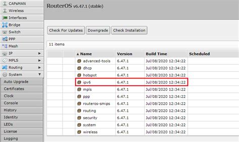 Настройка Ipv6 на Mikrotik Домру Перми Настройка Ipv6 на Mikrotik Домру Перми
