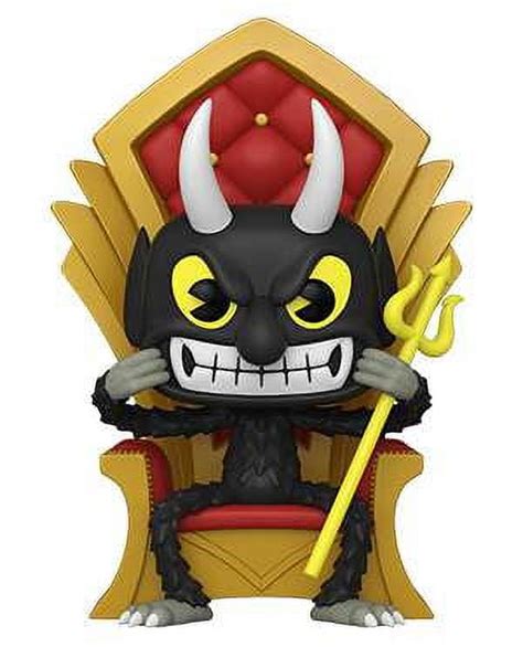 Funko Pop Deluxe Cuphead Devil In Chair Vinyl Figure