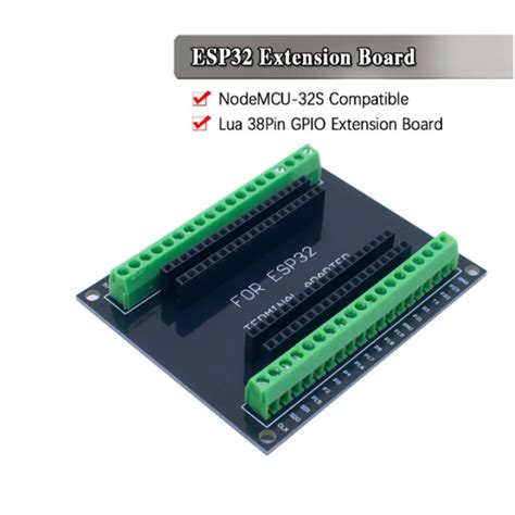 esp32 expansion board compatible with esp32 wifi bluetooth development