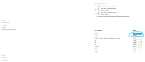 solved sharepoint totals no sum option only count is my power