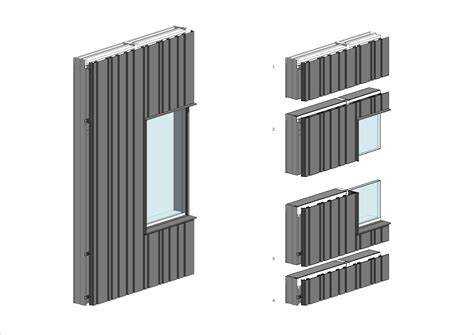 Case Study Part A A Modular Facade In Revit Digital Story Of An Architect