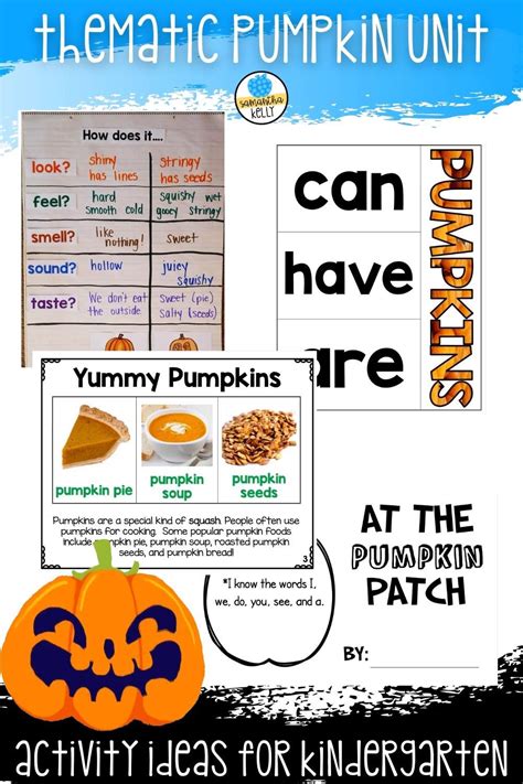 Kindergarten Pumpkin Activities Artofit